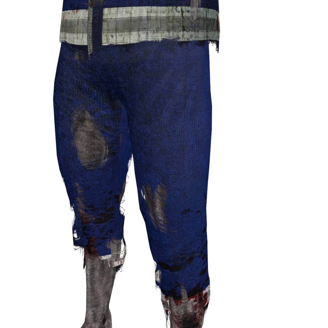 Zombie Paramedic Obj