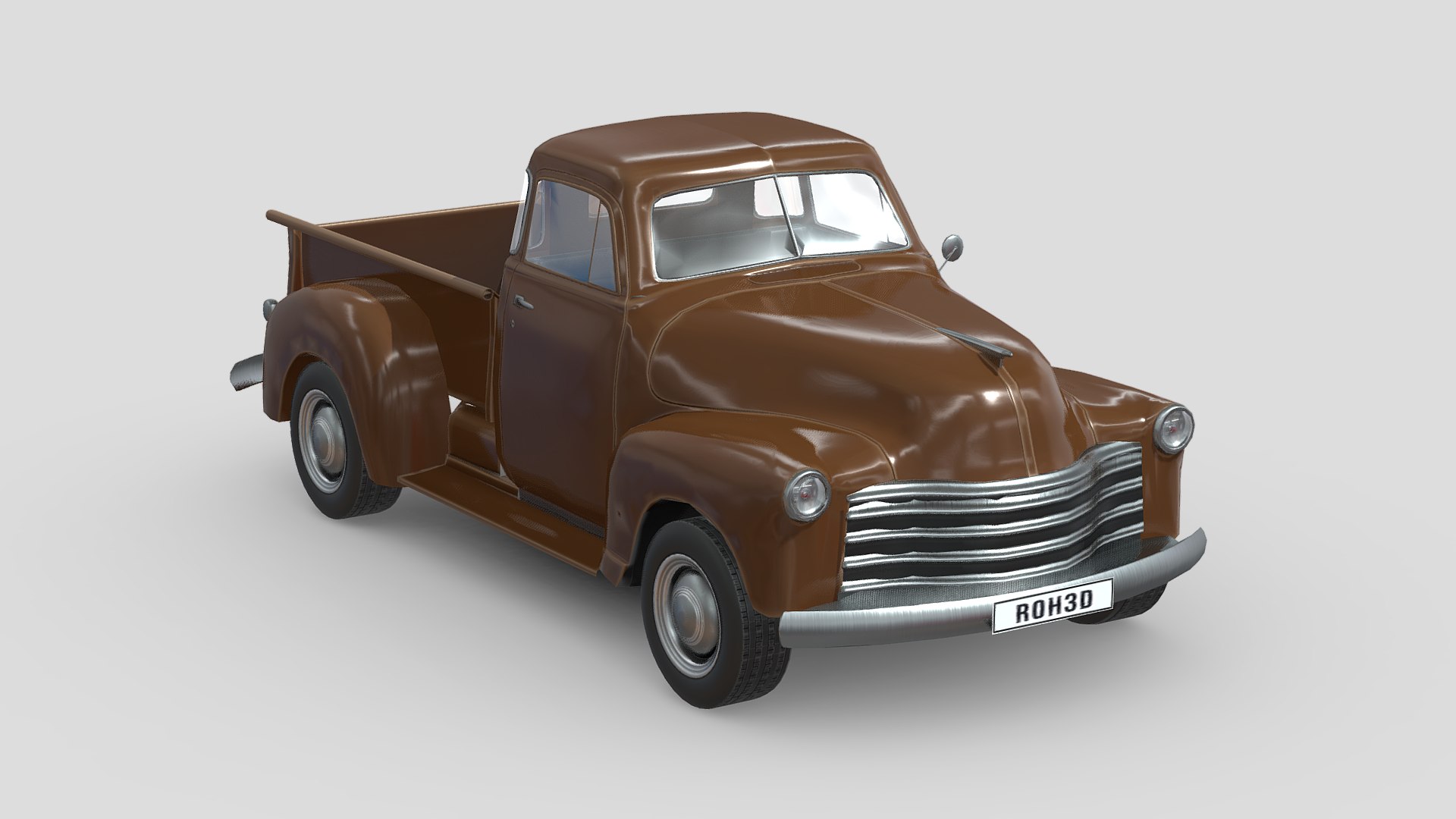 3D Chevrolet Advance Design Pickup Model - TurboSquid 2371678