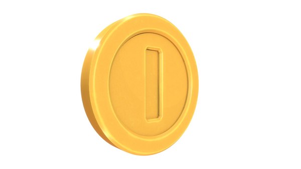 modelo 3d Moneda de oro Super Mario animada - TurboSquid 2179830