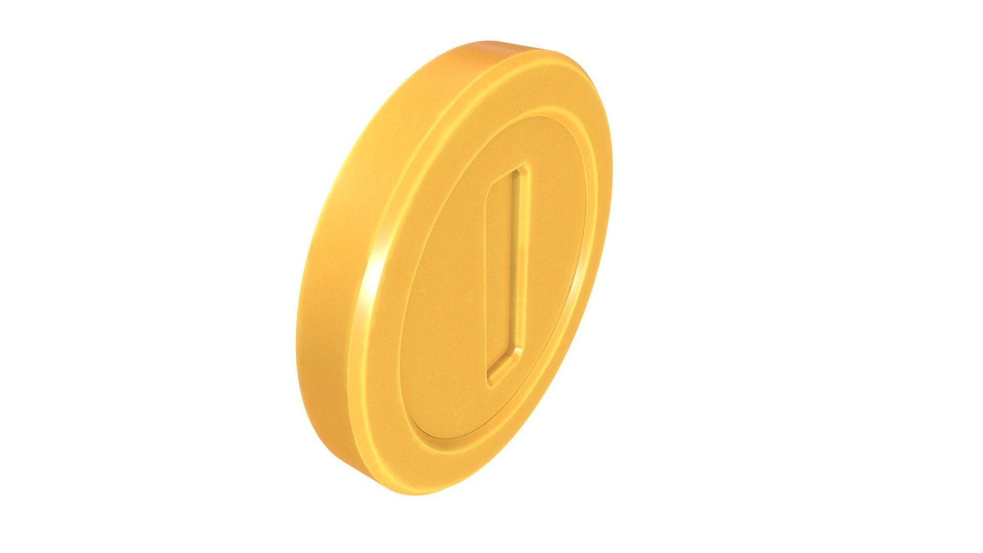 Gold Coin Super Mario Animated 3D Model - TurboSquid 2179830