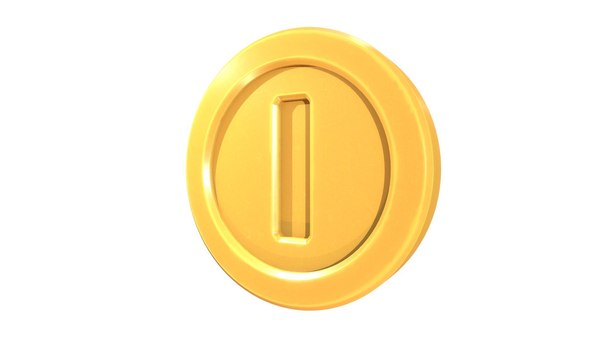 modelo 3d Moneda de oro Super Mario animada - TurboSquid 2179830