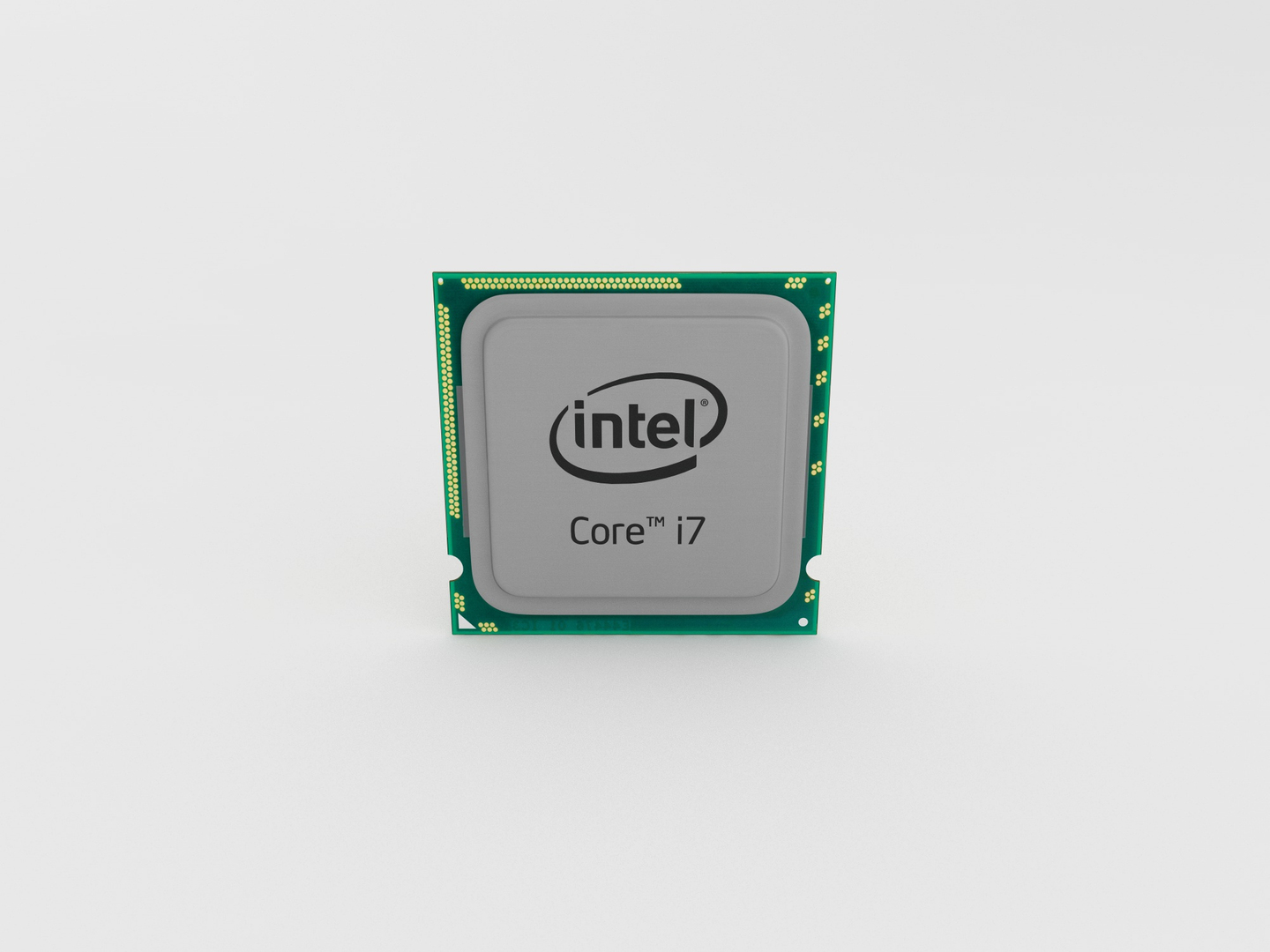 3d Model Of Intel Processors