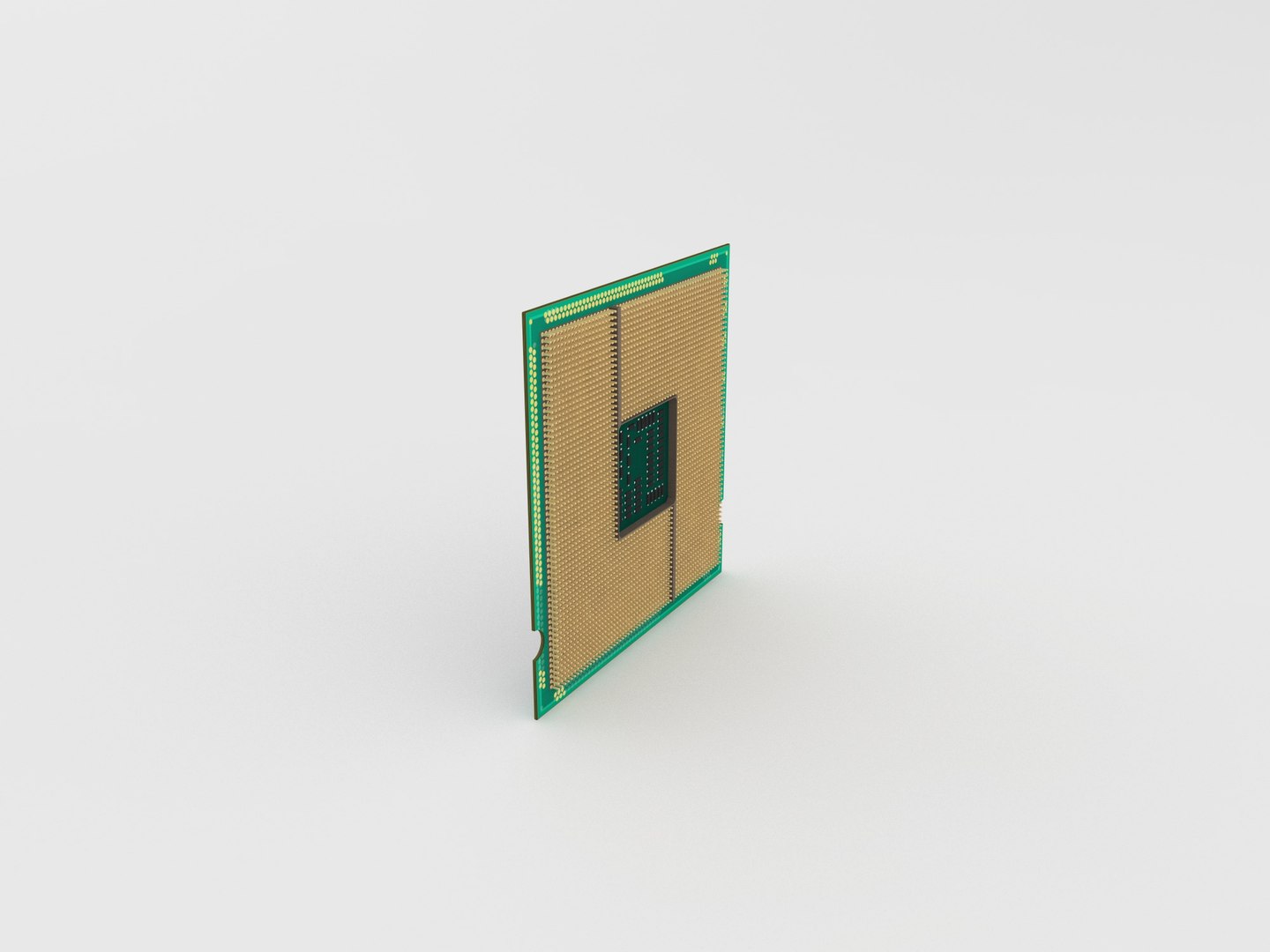 3d Model Of Intel Processors
