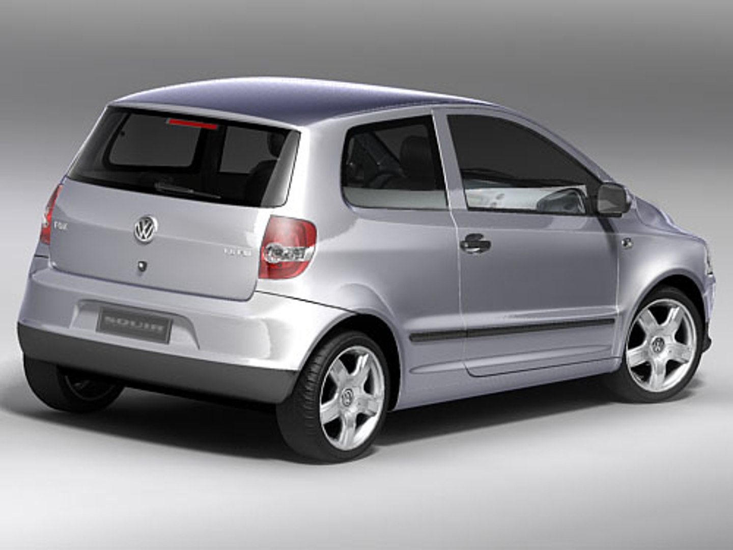 Volkswagen Fox 3d Model