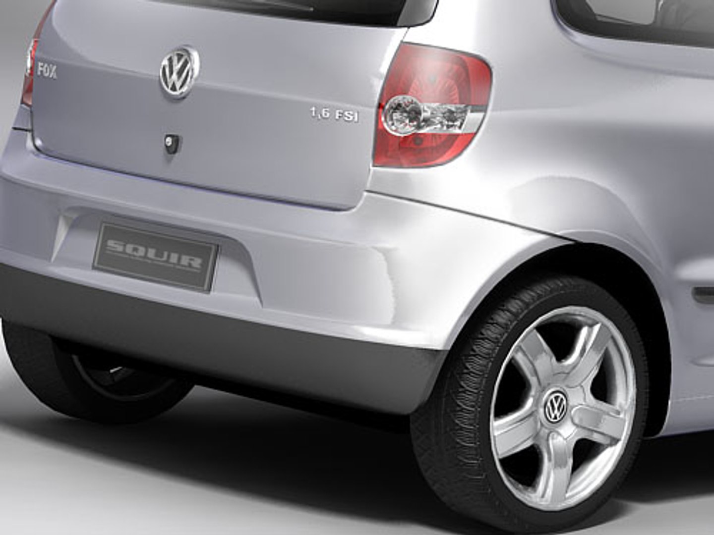 Volkswagen Fox 3d Model