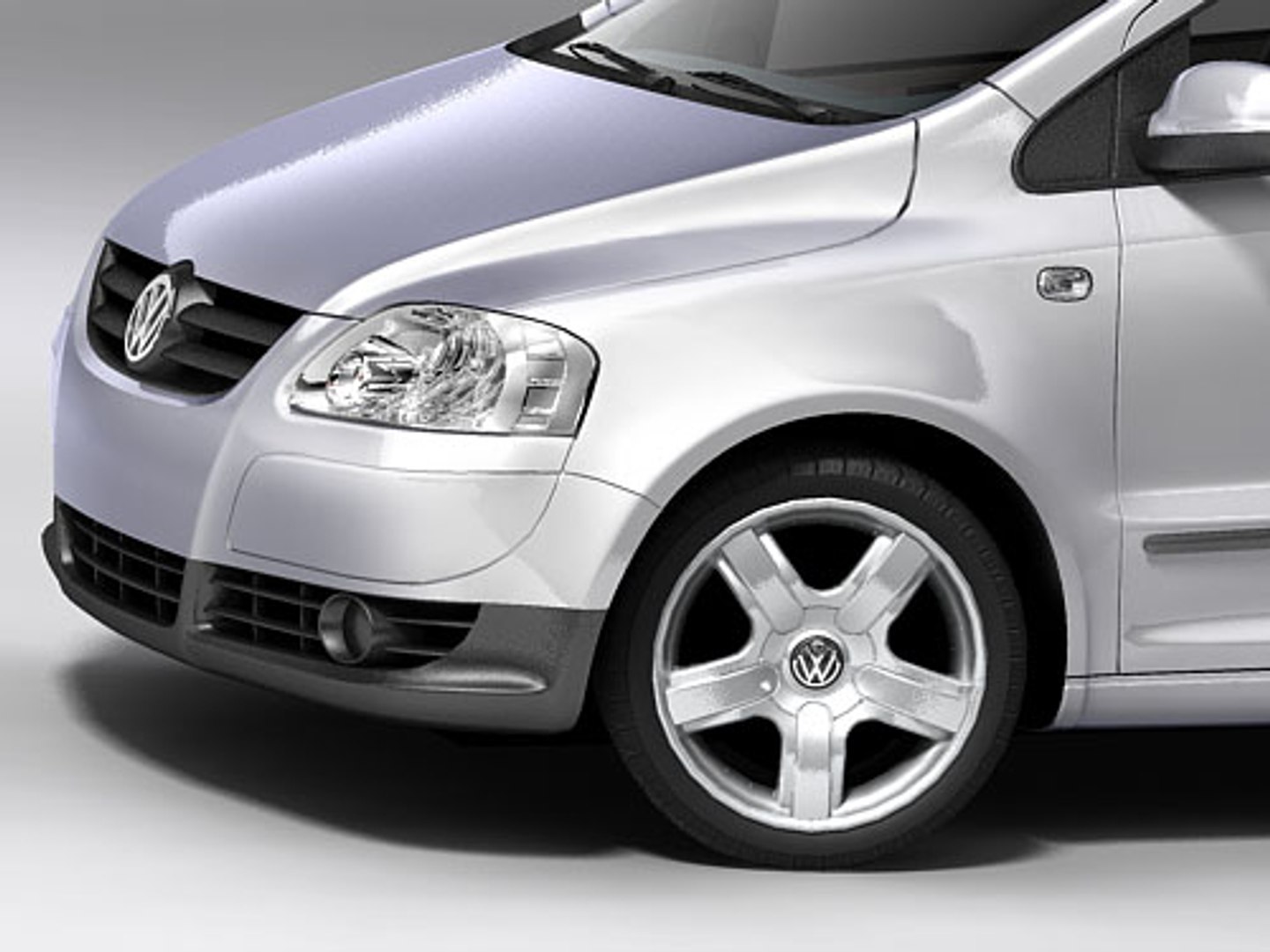 Volkswagen Fox 3d Model