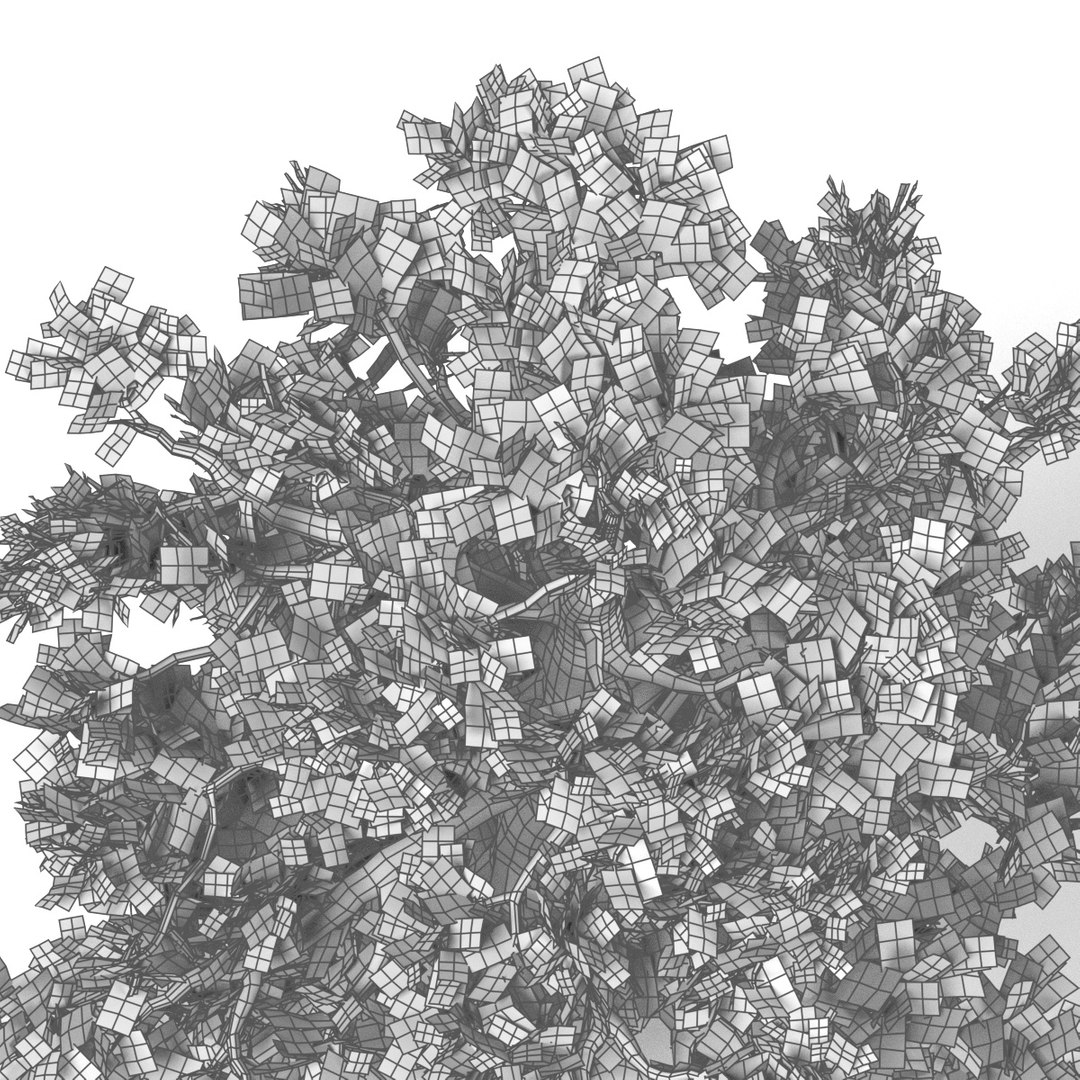 3d Model Big Oak Tree