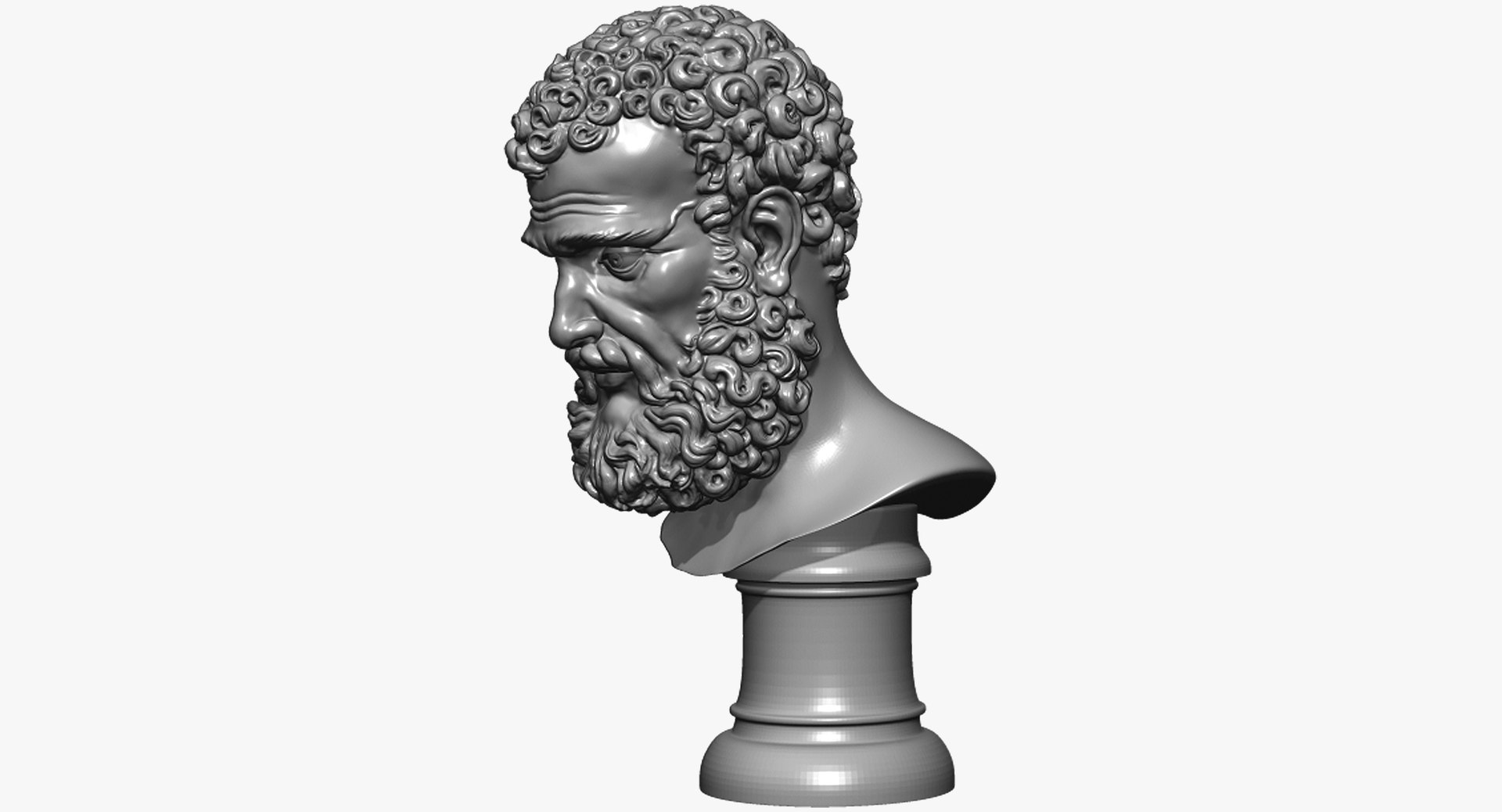 3D Saint Peter Head Bust - TurboSquid 1325928