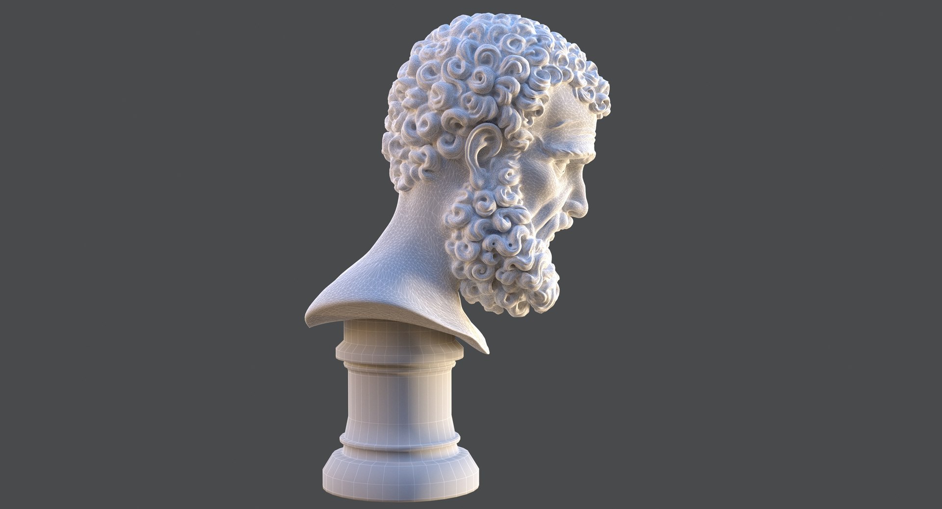 3D Saint Peter Head Bust - TurboSquid 1325928