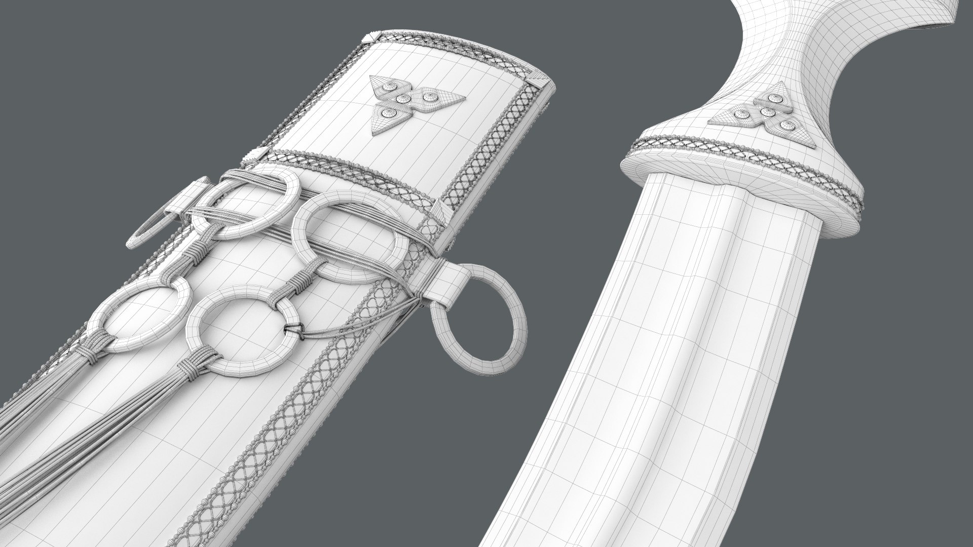 Saudi Arabia Dagger Model - TurboSquid 1566640