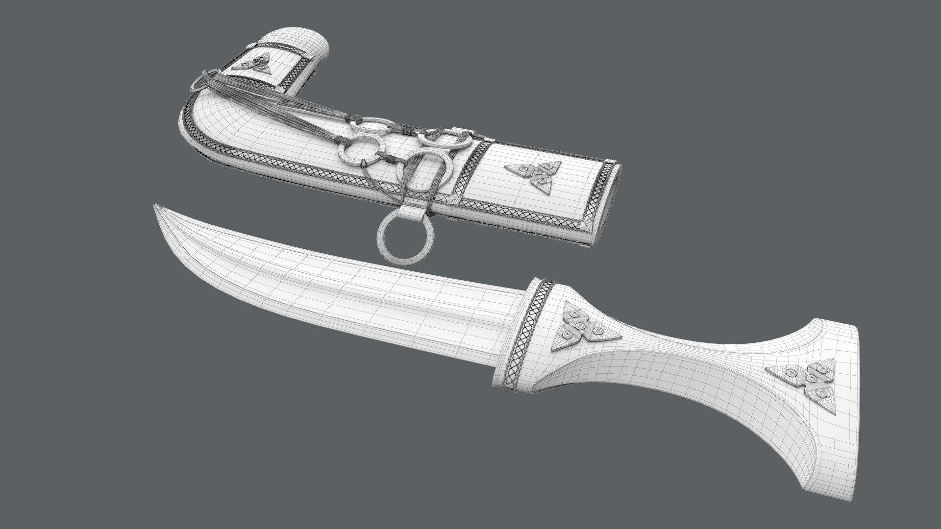 Saudi Arabia Dagger Model - TurboSquid 1566640