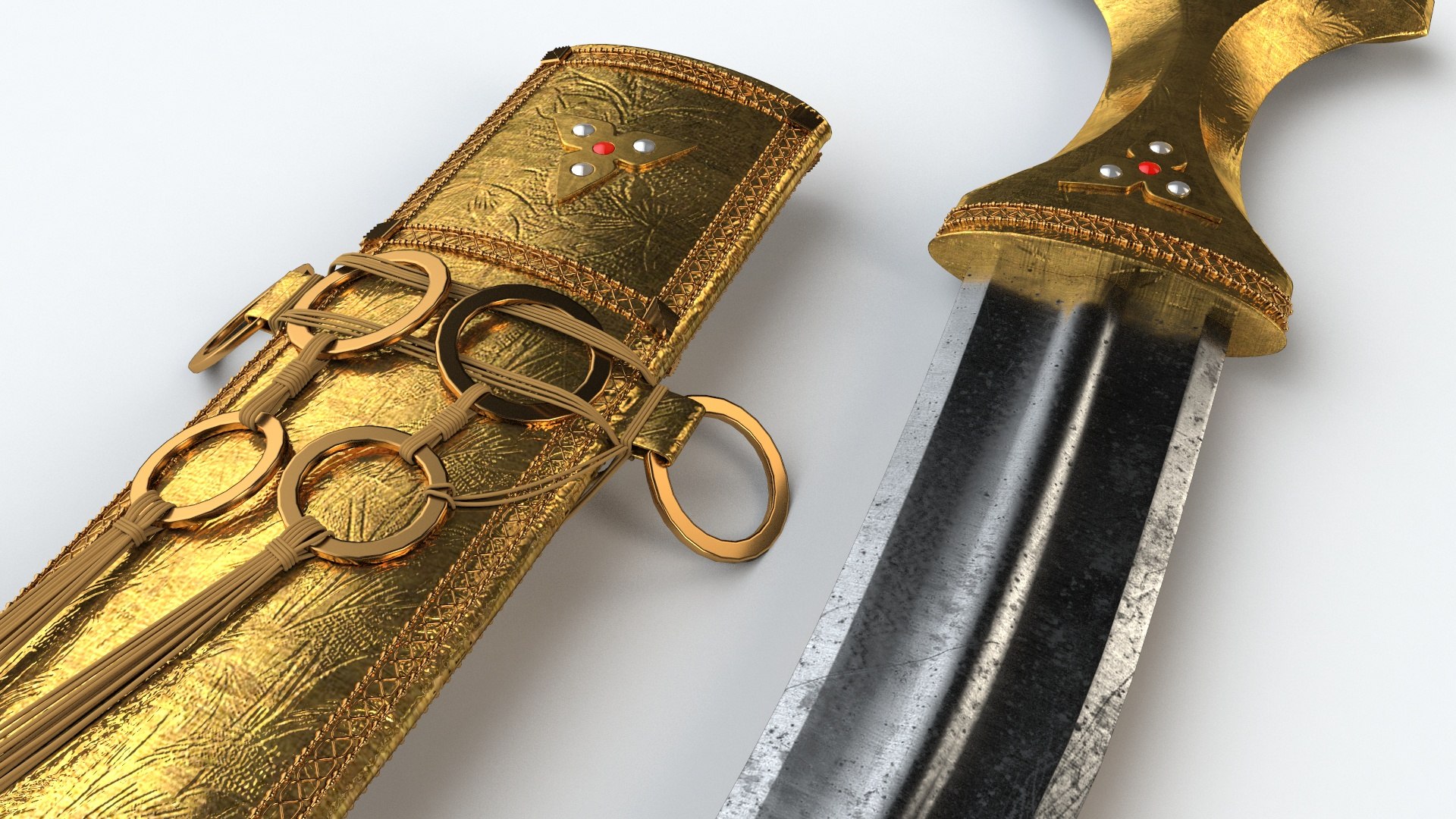 Saudi Arabia Dagger Model - TurboSquid 1566640