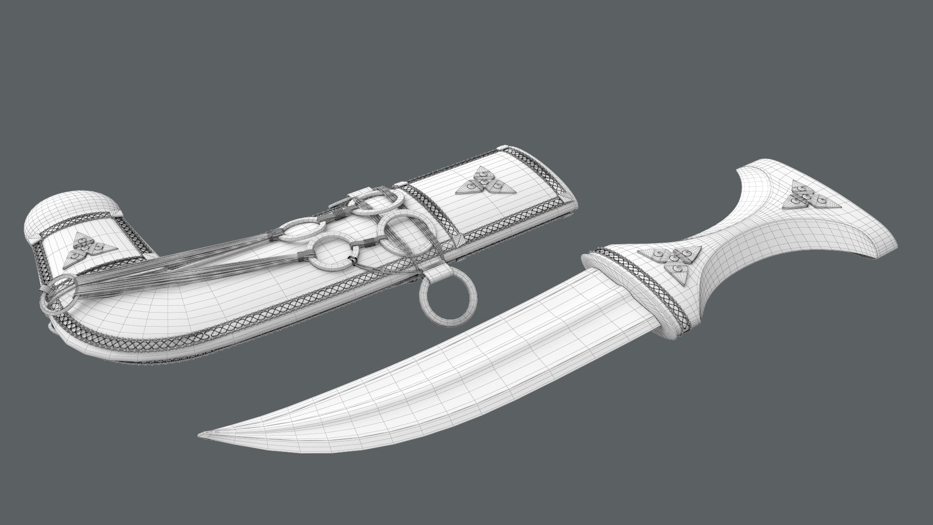 Saudi Arabia Dagger Model - TurboSquid 1566640