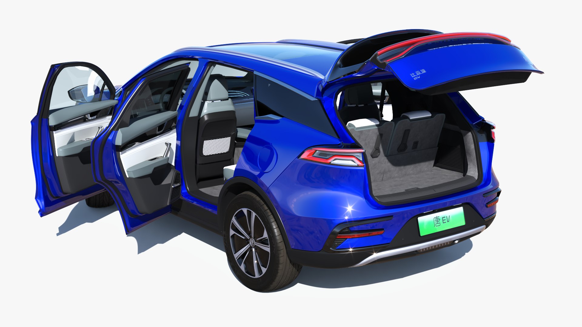 BYD Tang EV 2023 3D Model - TurboSquid 2064841