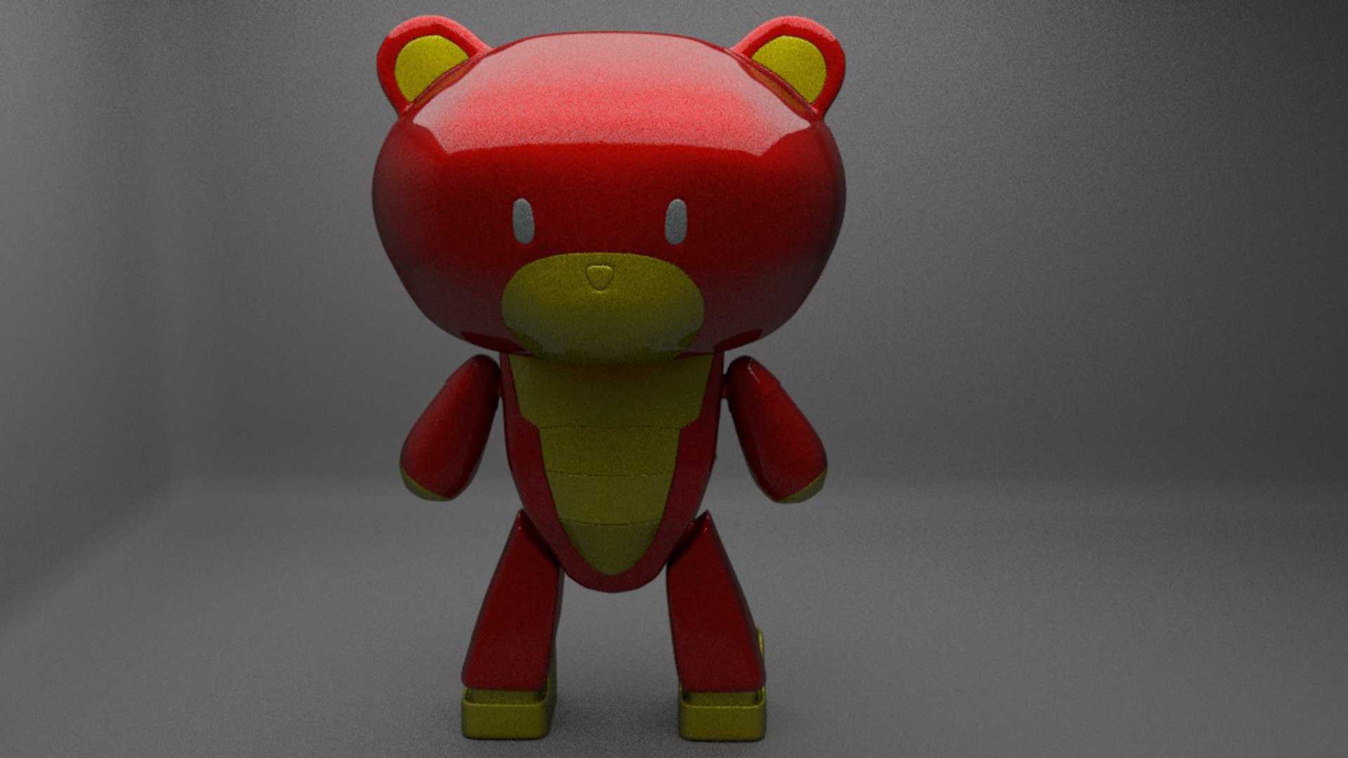 3D petite bear guy - TurboSquid 1214314