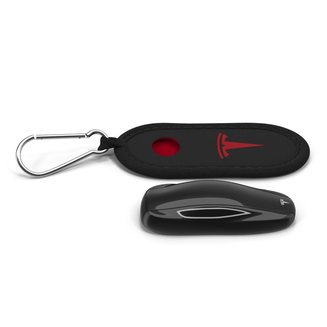 Tesla S Key Fob 3d Model