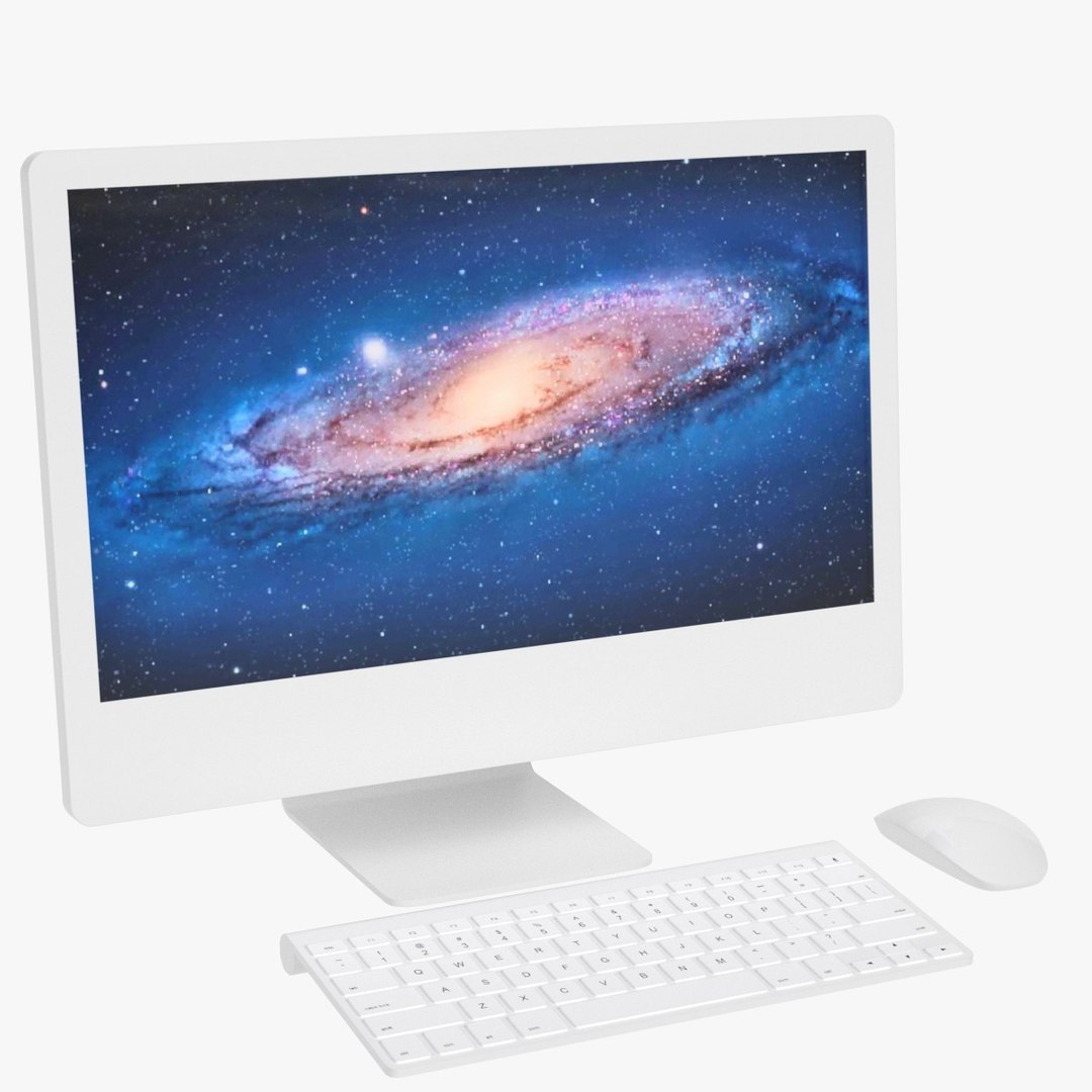 Imac Computer 3d Model