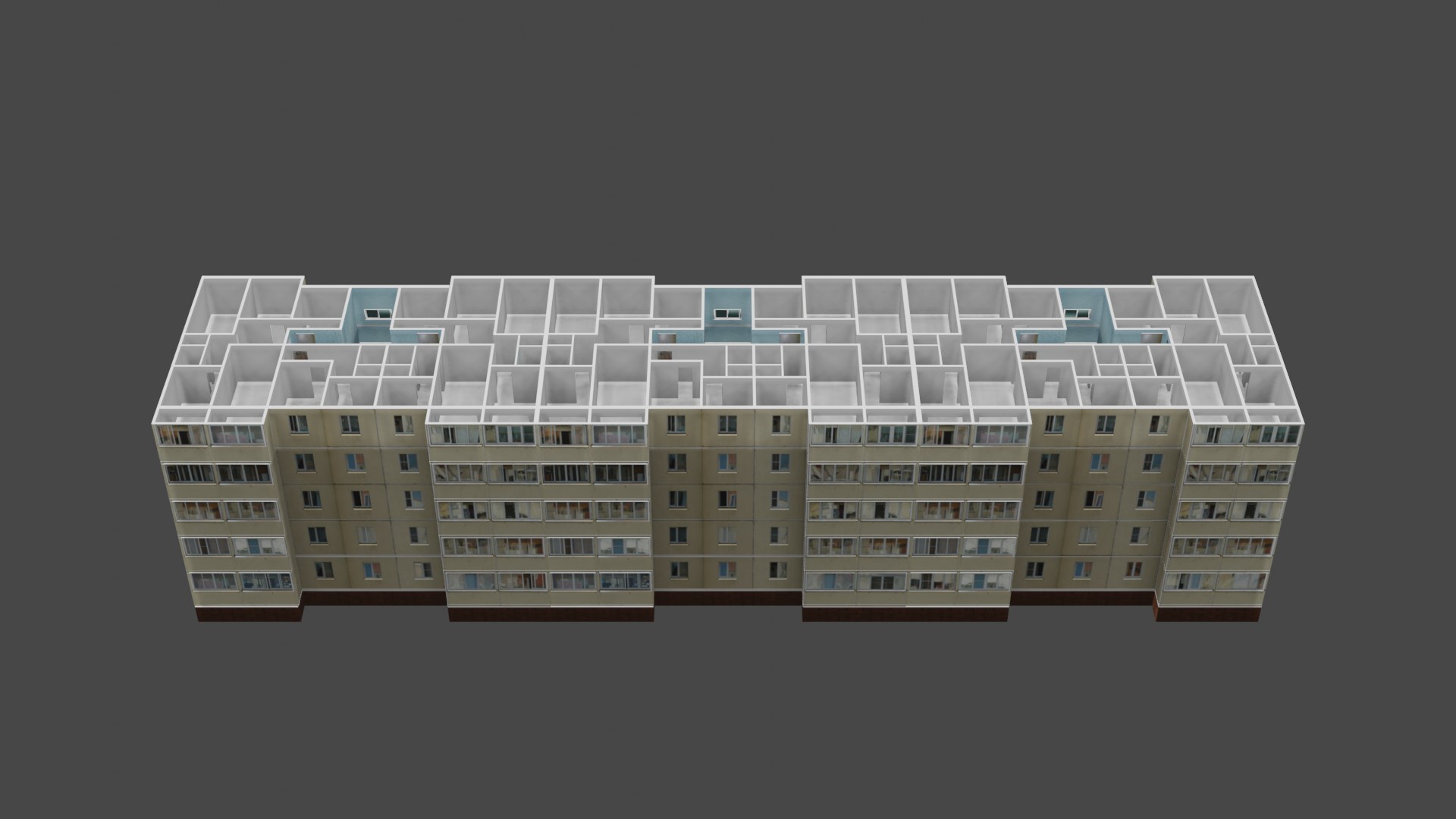 Free 3D Russian Panel House 121 Serie - TurboSquid 2122883