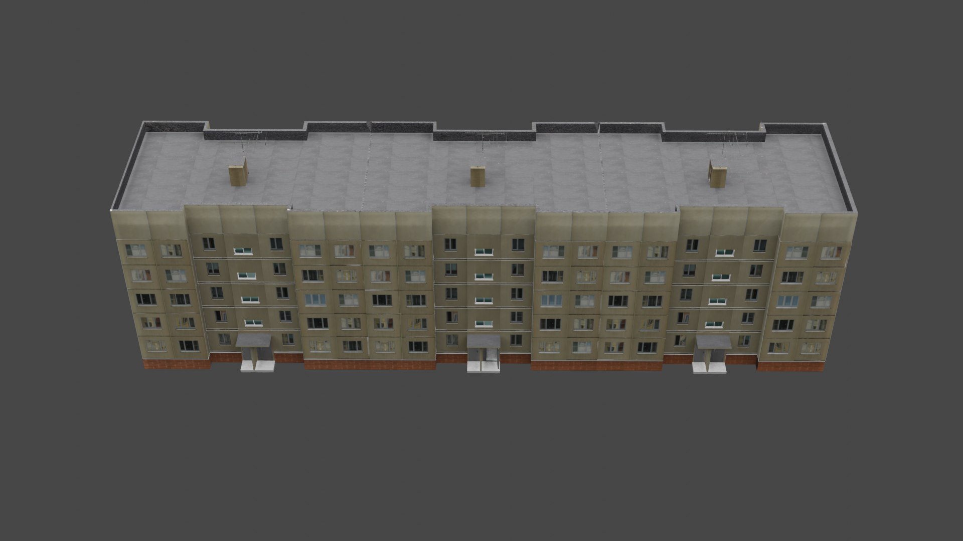 Free 3D Russian Panel House 121 Serie - TurboSquid 2122883