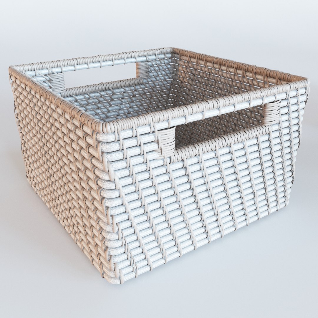 Baskets Rattan 3d Max