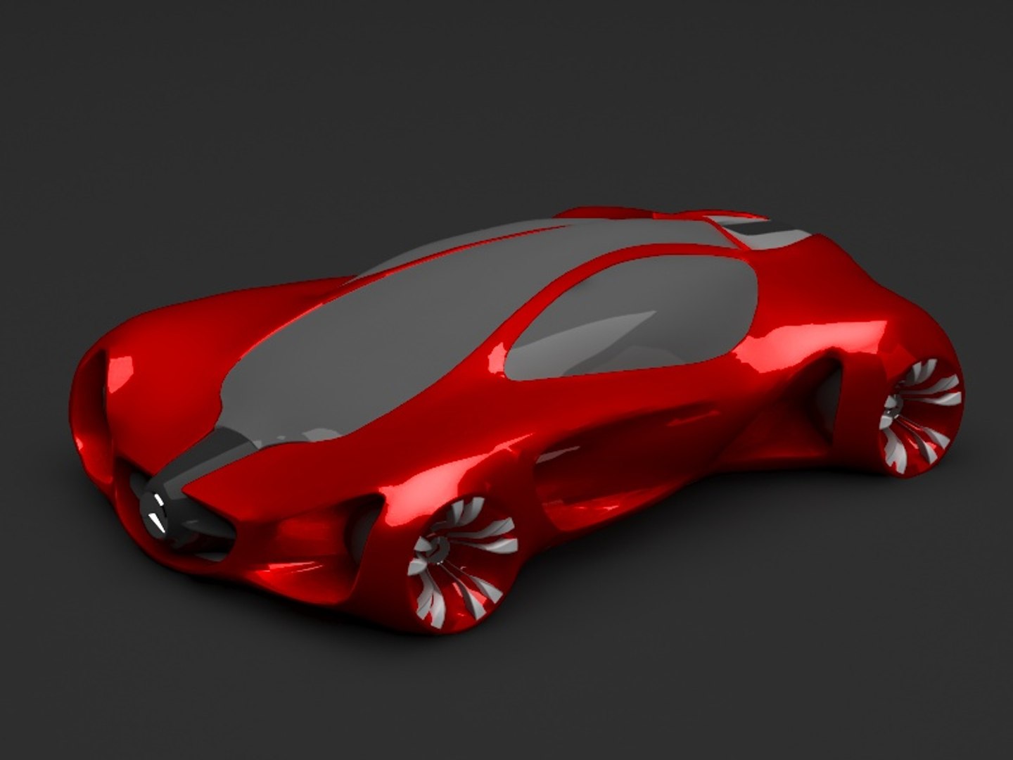 Biome Future Car 3D Model - TurboSquid 1490356