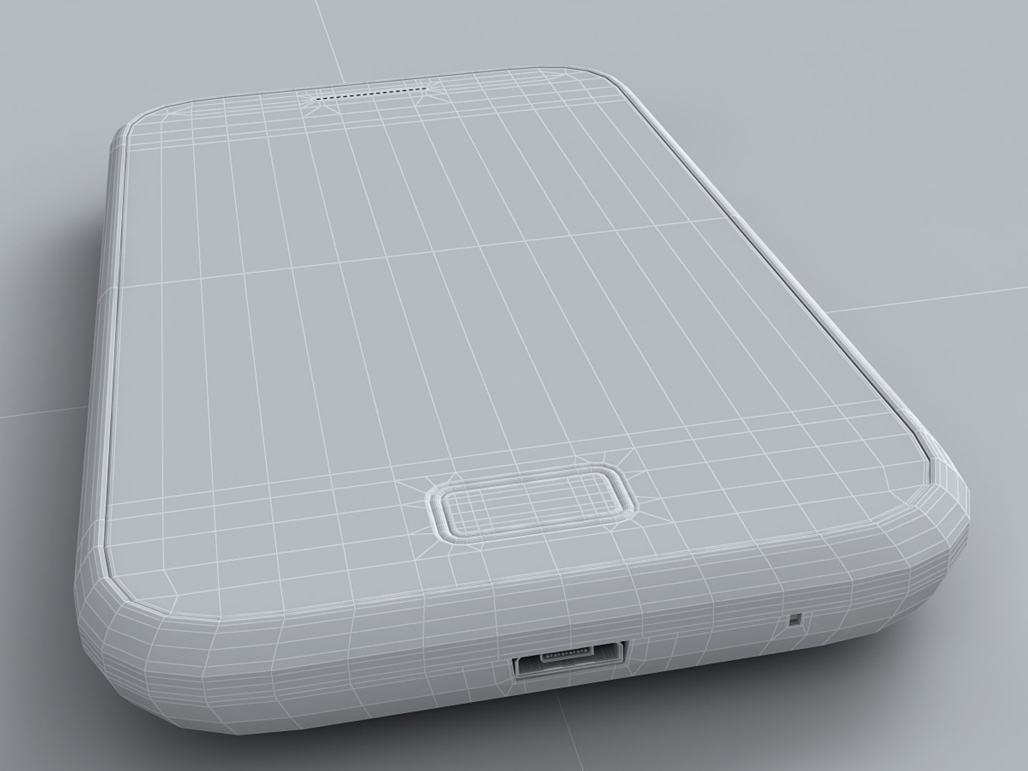 3d Samsung Galaxy Ace S7500 Model