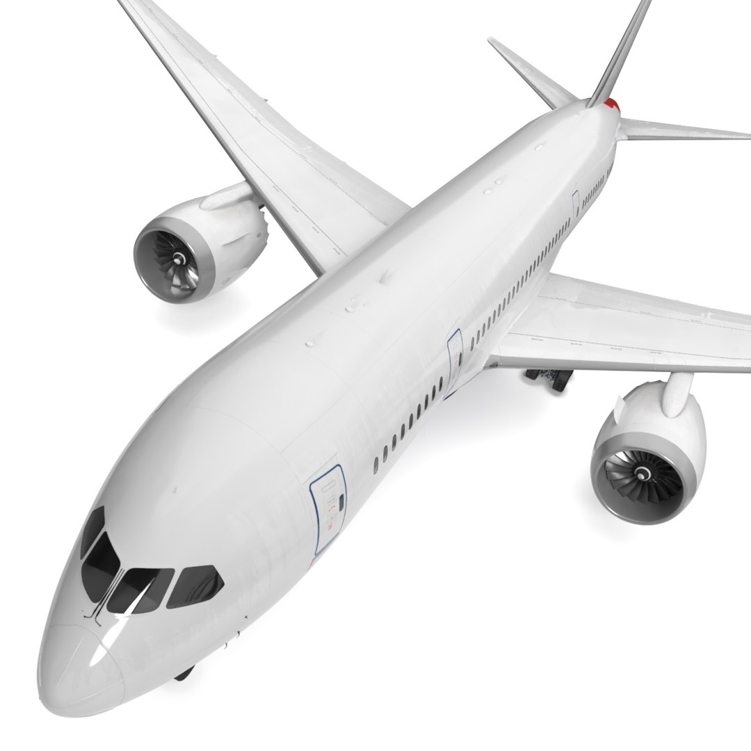 Boeing 787 Dreamliner Aircraft 3D Model - TurboSquid 2313980
