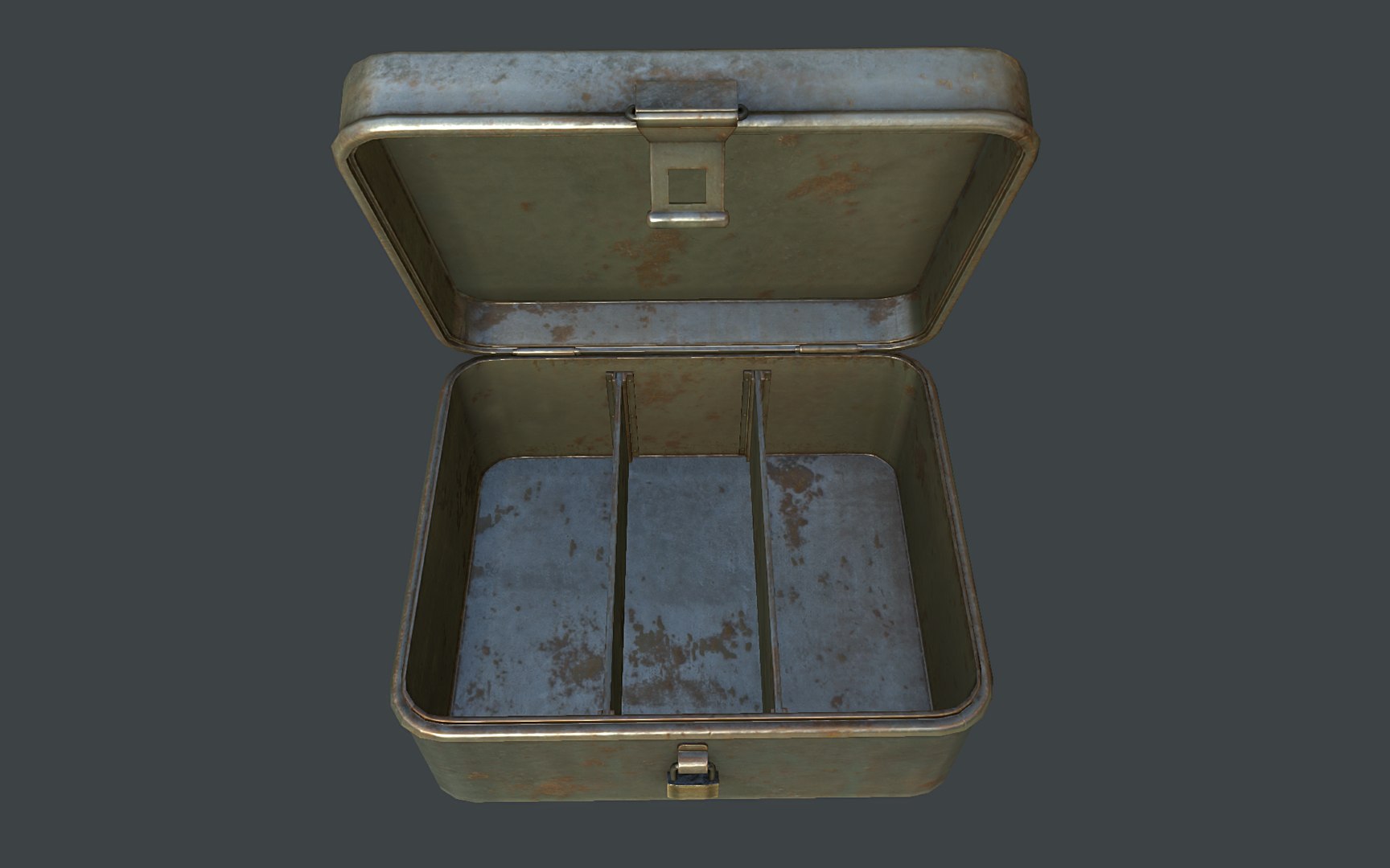 metal box 3d model