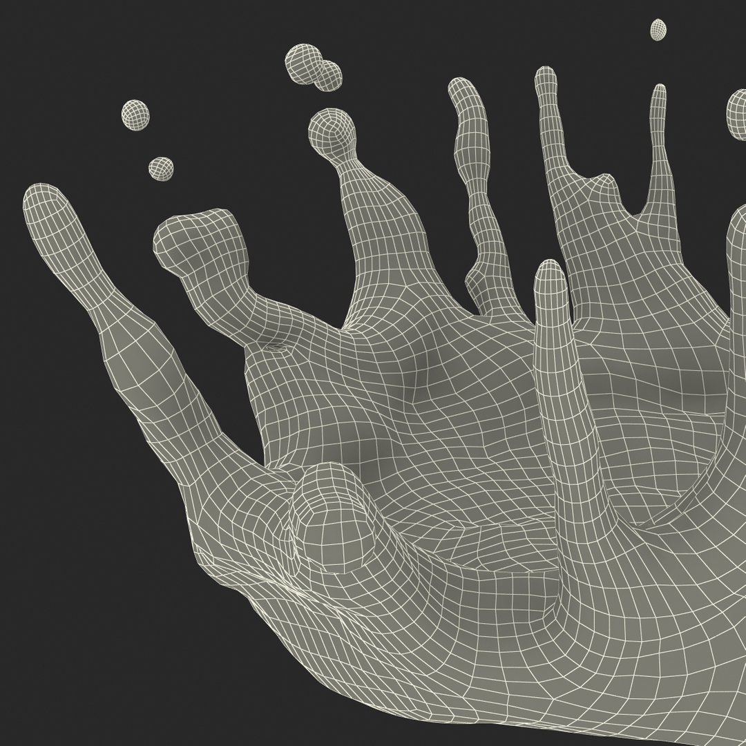 3ds max water splash