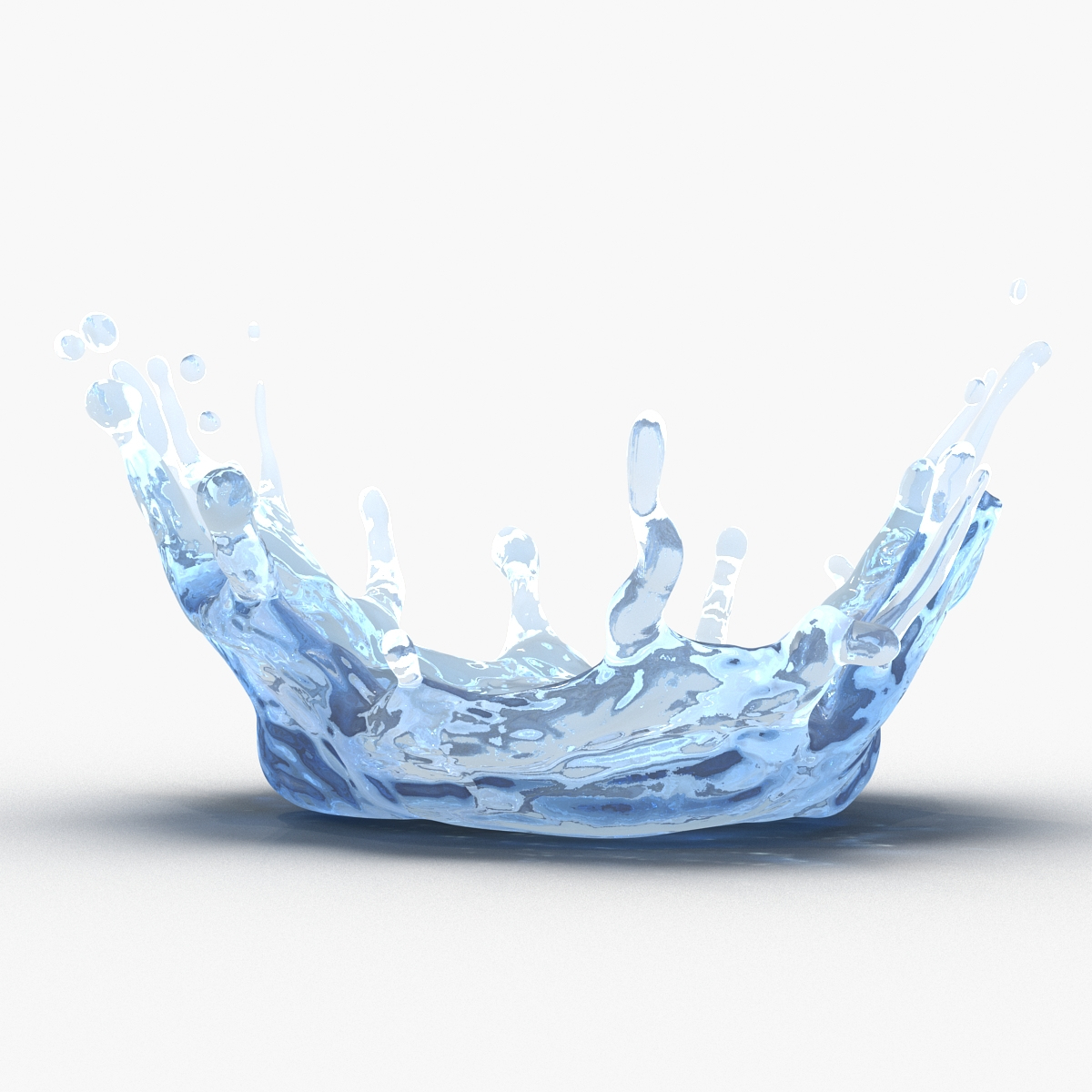 3ds max water splash