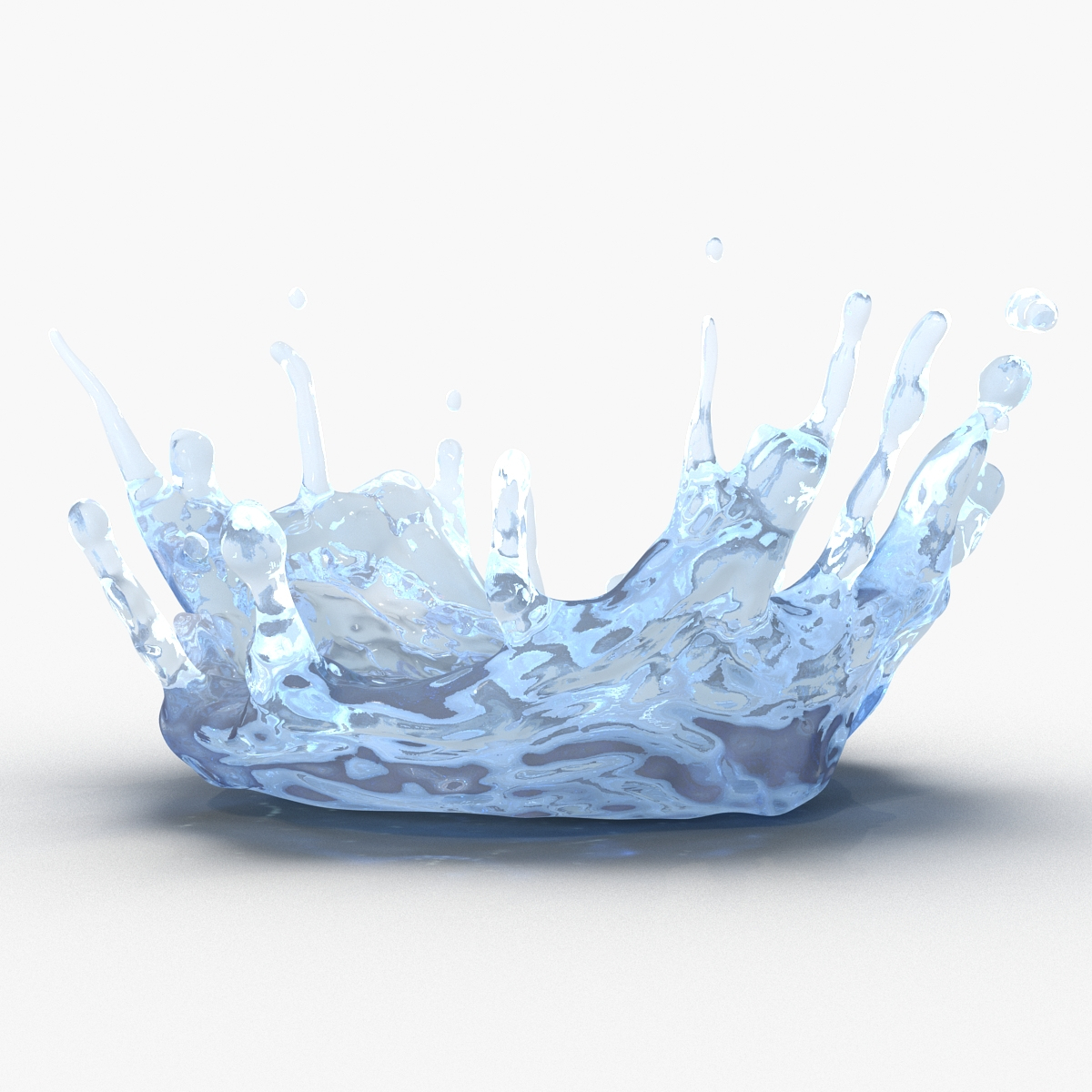 3ds max water splash