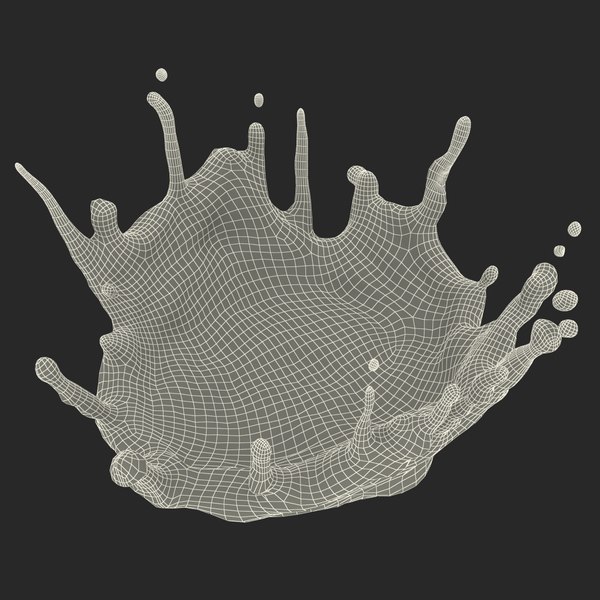 3ds max water splash