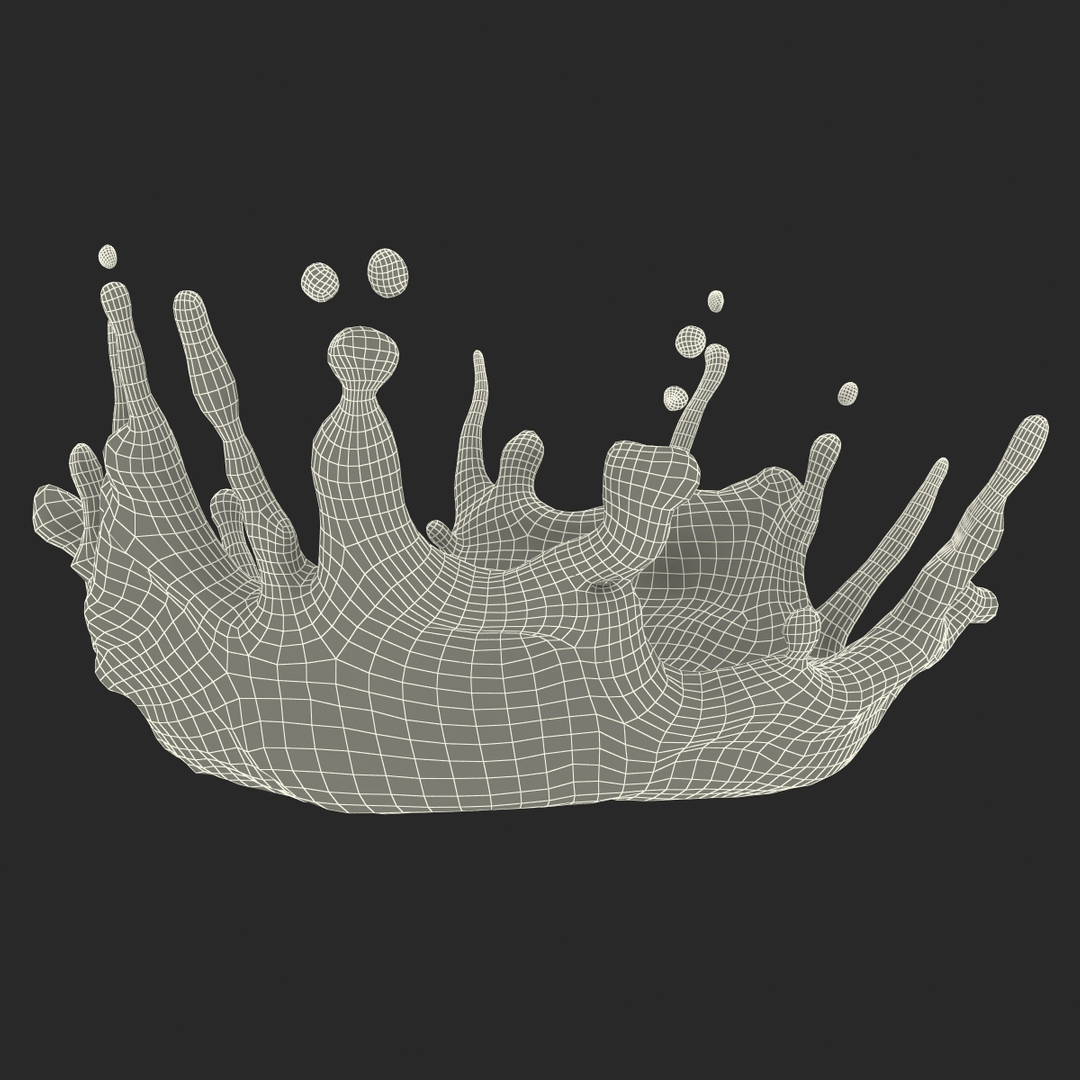 3ds max water splash