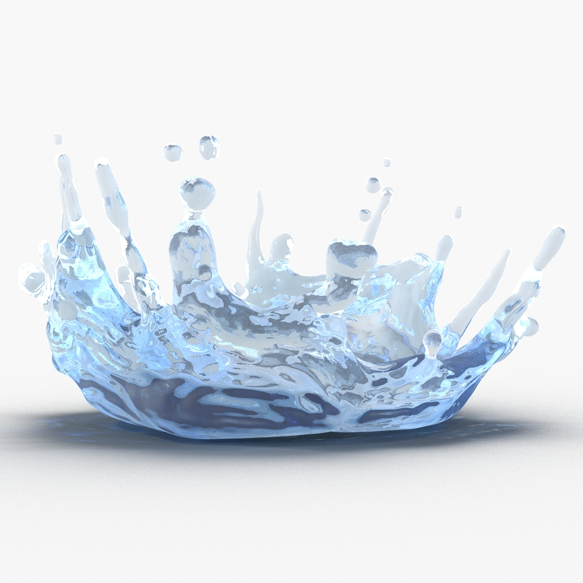 3ds max water splash