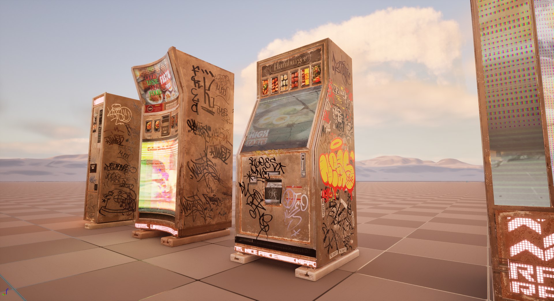 3D Food Vending Machine - TurboSquid 2183066