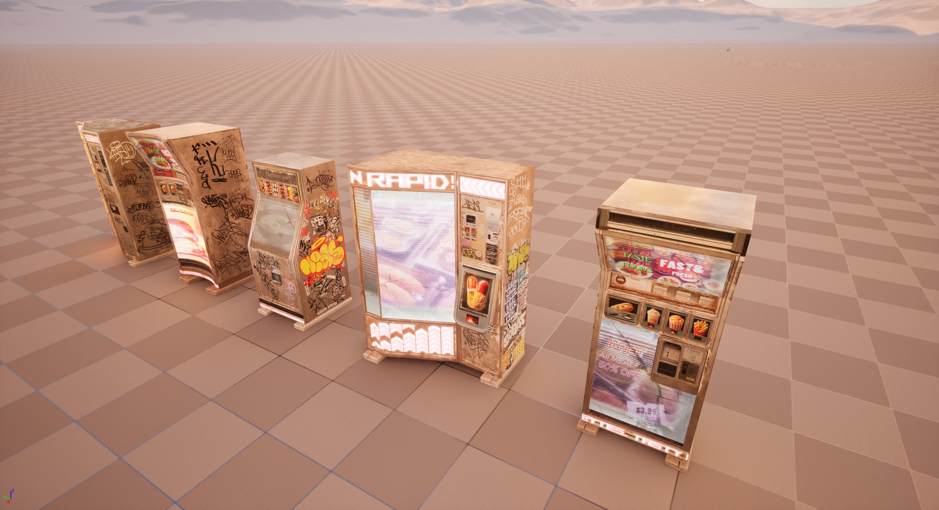 3D Food Vending Machine - TurboSquid 2183066