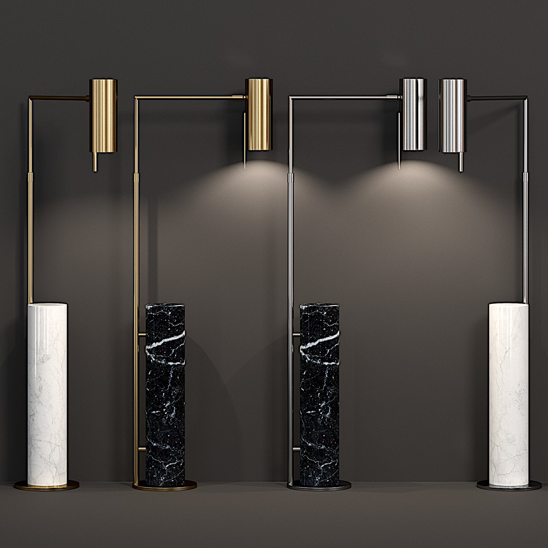 3D Alma Floor Lamp Model - TurboSquid 1433168