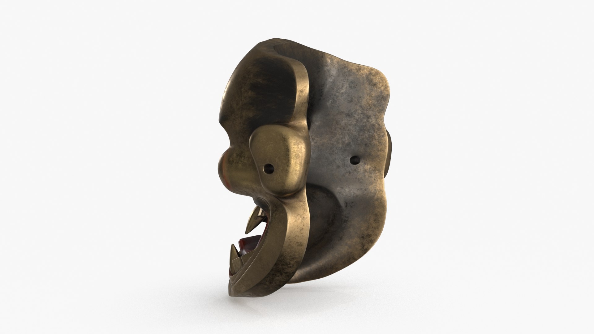 Japanese Shishiguchi Mask 3D Model - TurboSquid 2039898