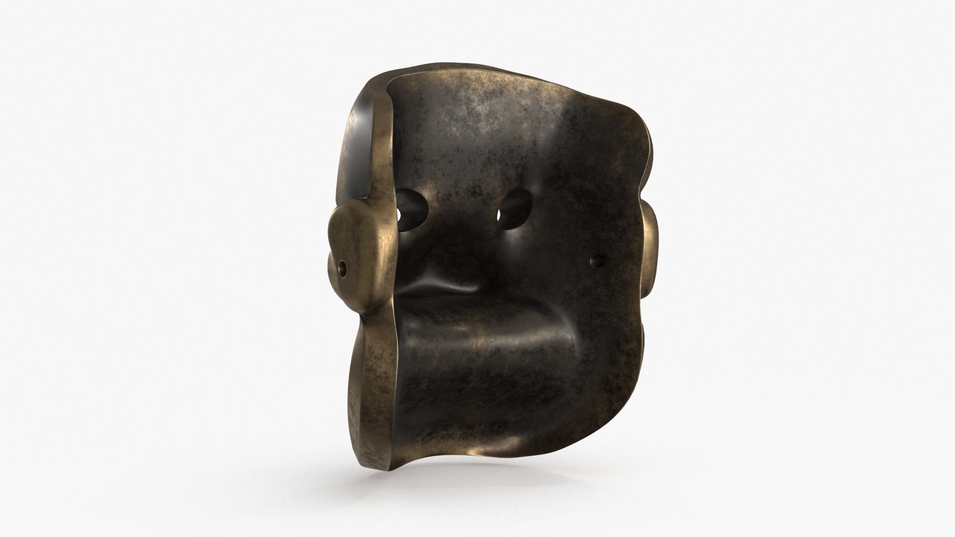 Japanese Shishiguchi Mask 3D Model - TurboSquid 2039898