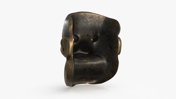 modelo 3d Japanese Shishiguchi Mask - TurboSquid 2039898