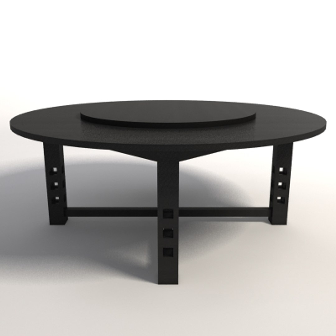 3d Charles Rennie Mackintosh Gsa Model