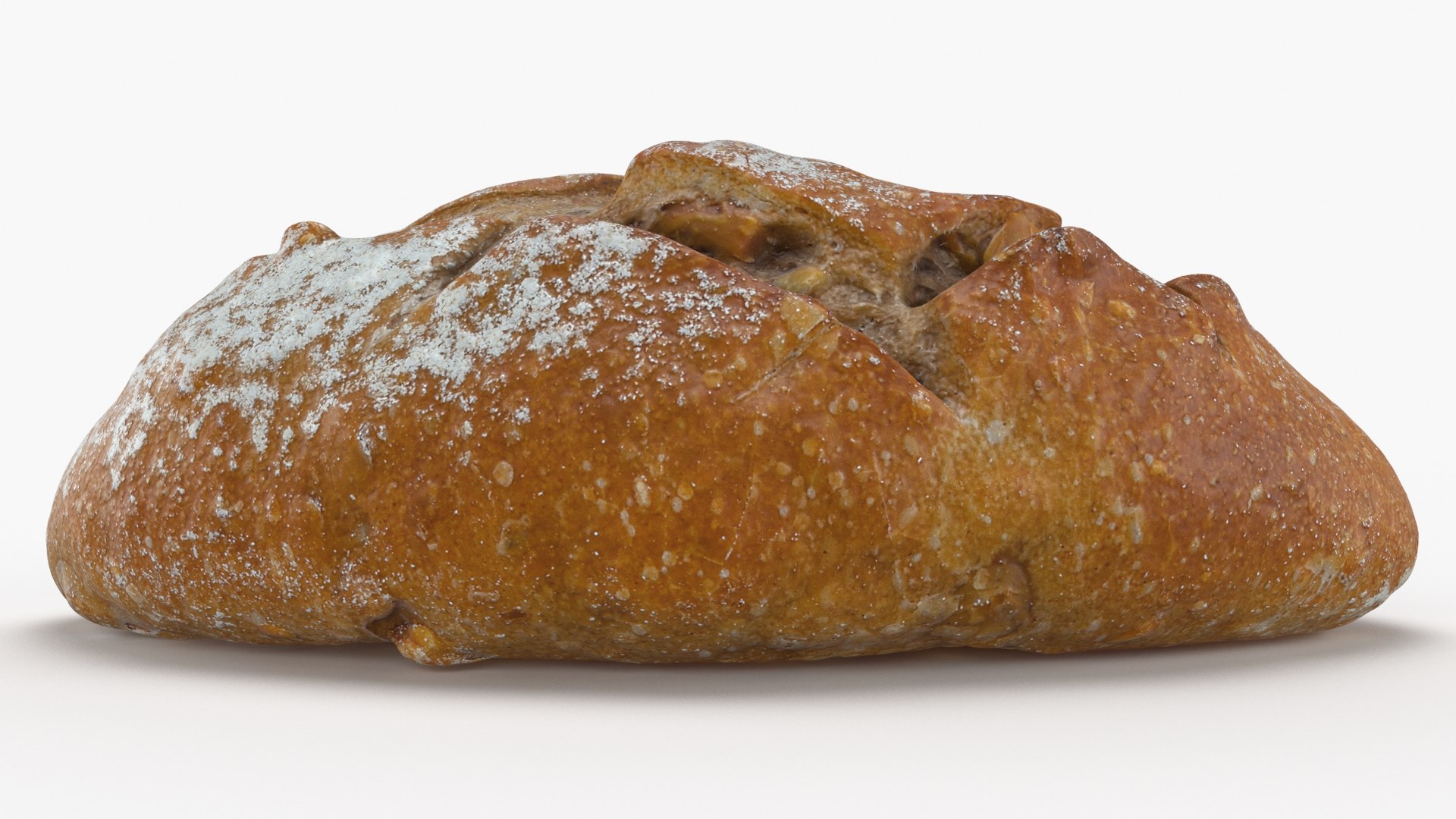 Multigrain Roll 3D Model - TurboSquid 1806448
