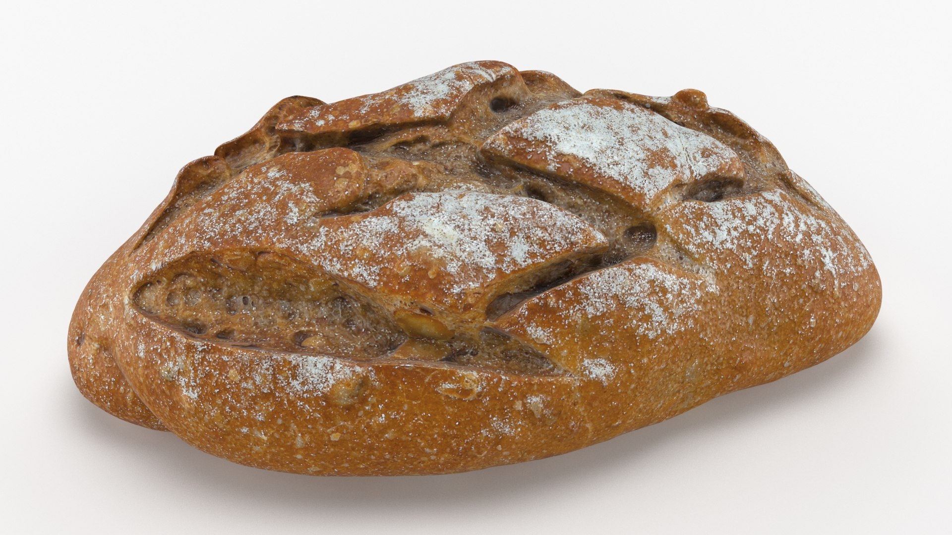 Multigrain Roll 3D model - TurboSquid 1806448