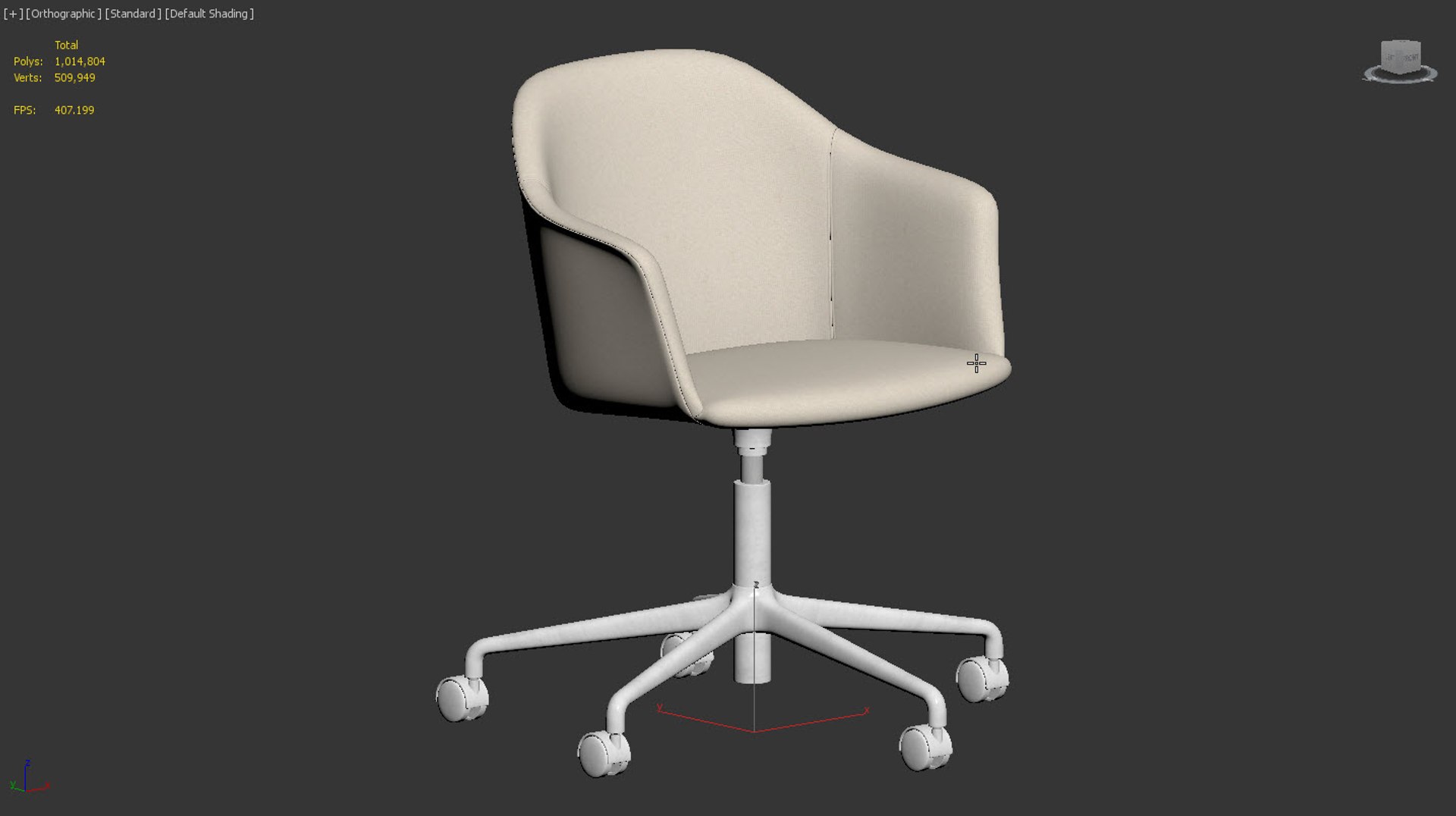 Rely HW55 Armchair By Andtradition 3D Model - TurboSquid 1744185