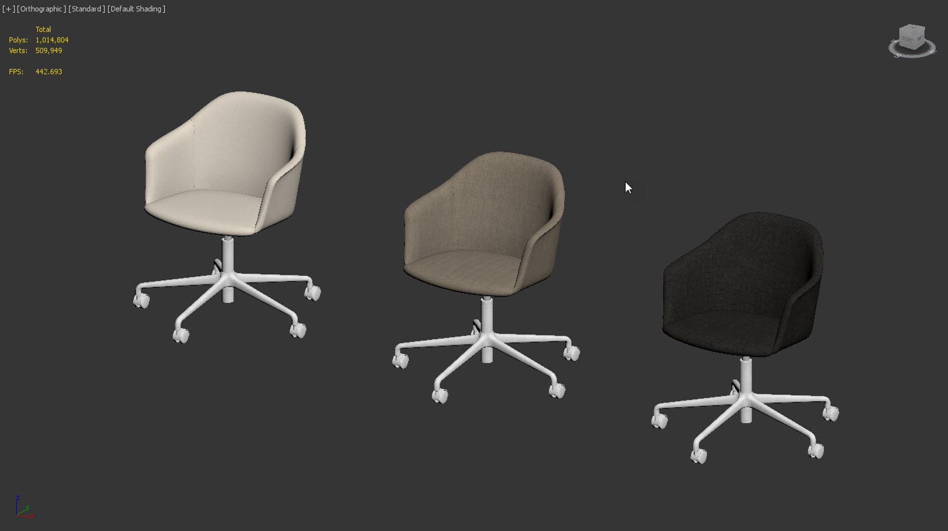 Rely HW55 Armchair By Andtradition 3D Model - TurboSquid 1744185