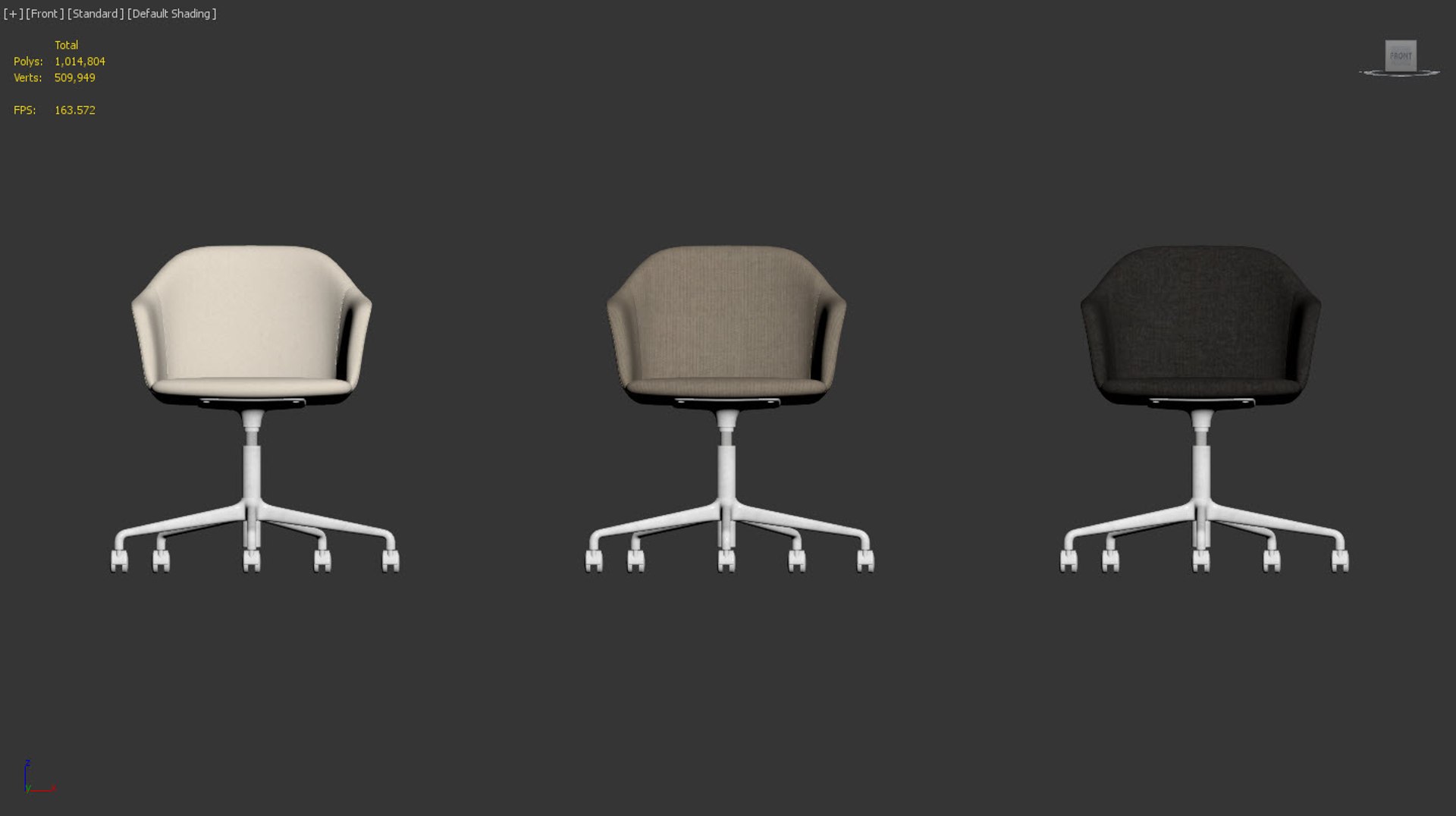 Rely HW55 Armchair By Andtradition 3D Model - TurboSquid 1744185