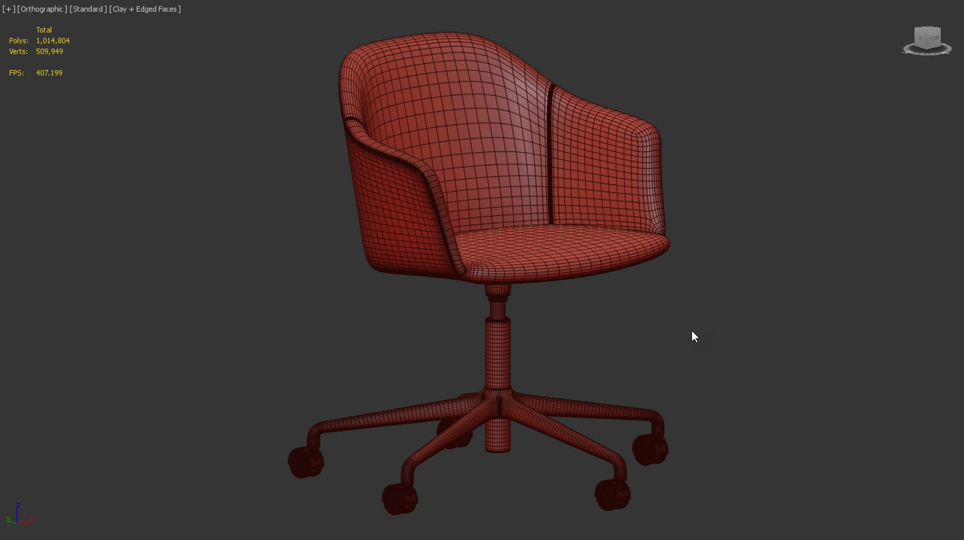 Rely HW55 Armchair By Andtradition 3D Model - TurboSquid 1744185