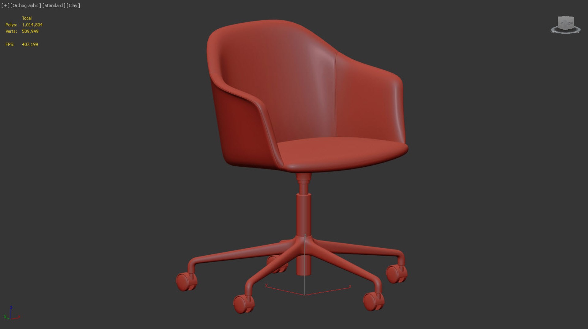 Rely HW55 Armchair By Andtradition 3D Model - TurboSquid 1744185
