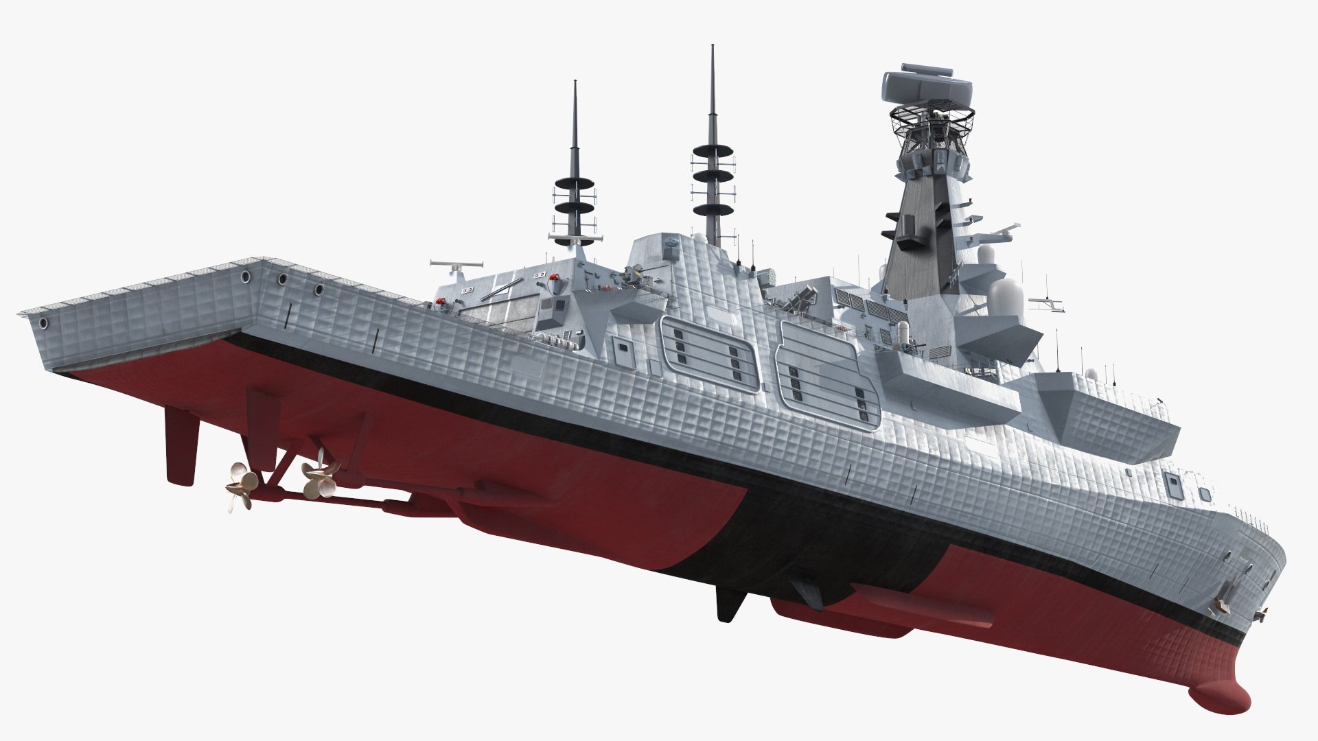Global Combat Ship Type 26 model - TurboSquid 2071211