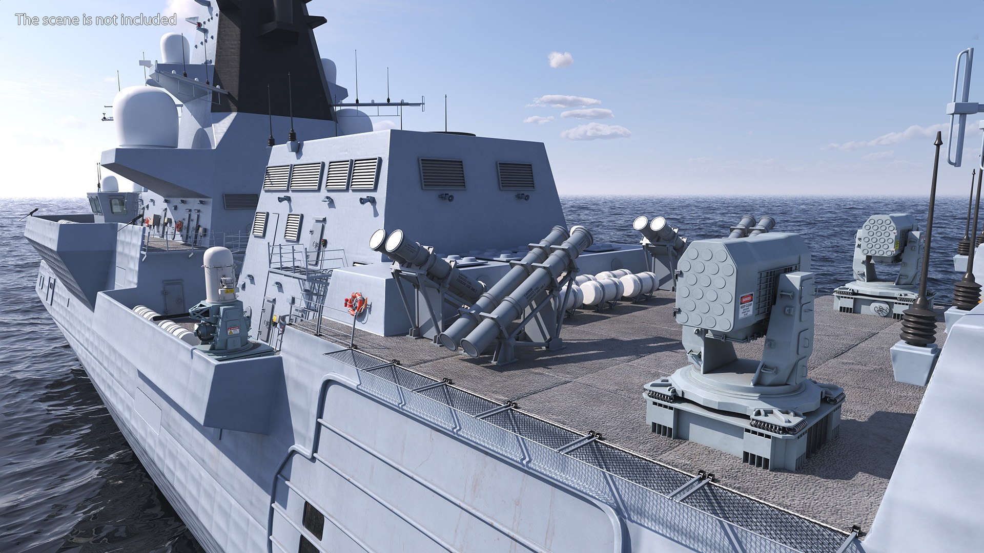 Global Combat Ship Type 26 model - TurboSquid 2071211